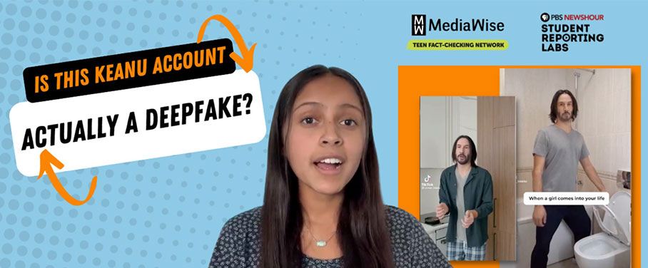 Yes, this viral Keanu TikTok account is a deepfake – dismislab