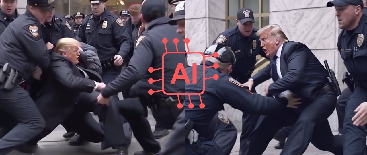 AI-Generated Trump arrest images spark outrage on US democracy – dismislab