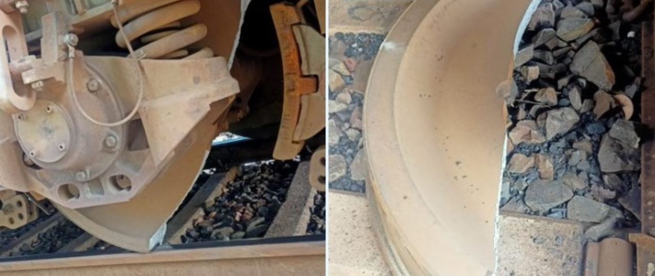 Viral photo of broken train wheel falsely presented as Bangladesh’s ...