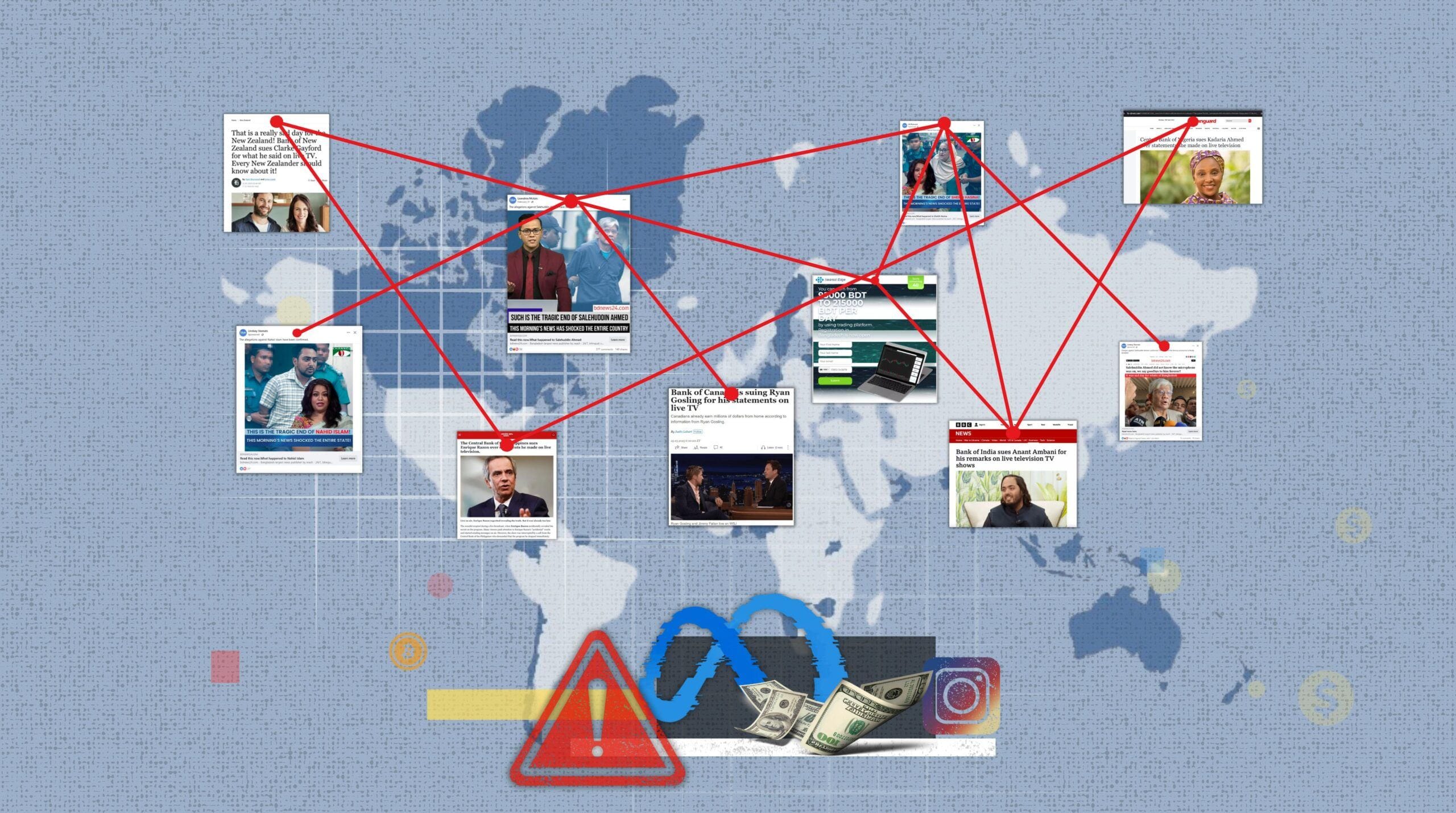 Scam uses ads and fake news sites to target Meta users with fraudulent ...